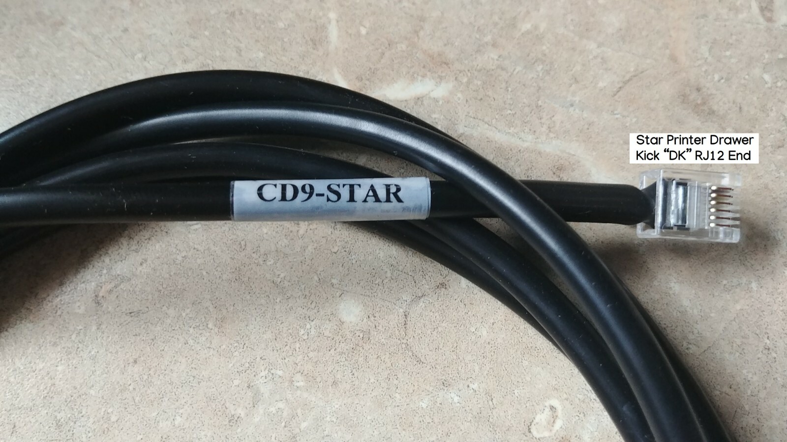 M-S Cash Drawer - 9 Pin DB9 Serial Drawer Kick Cable fits Star Printer ...