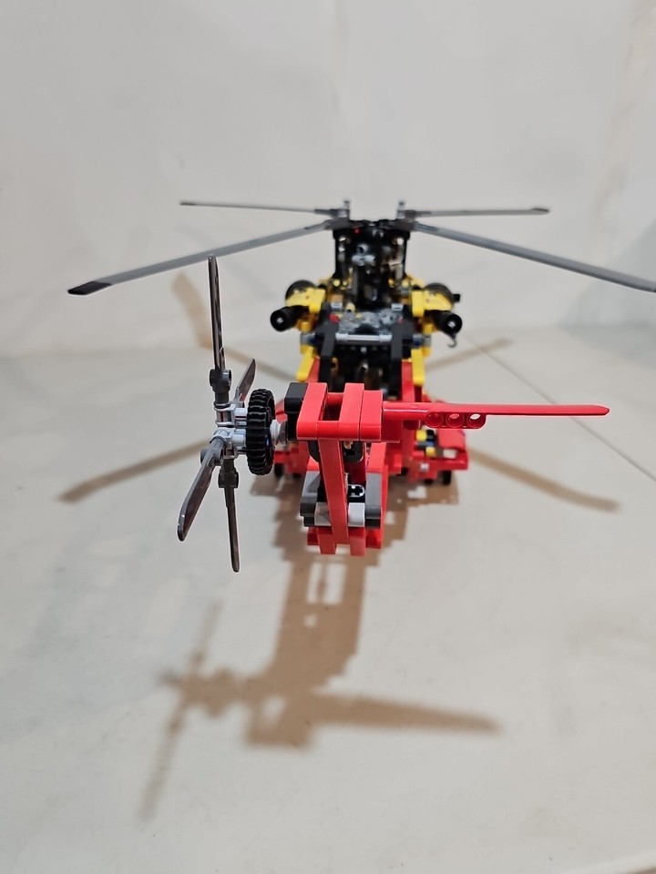 LEGO TECHNIC Helicopter (9396) with MOTOR KIT (8293) PRE ASSEMBLED NEW ...