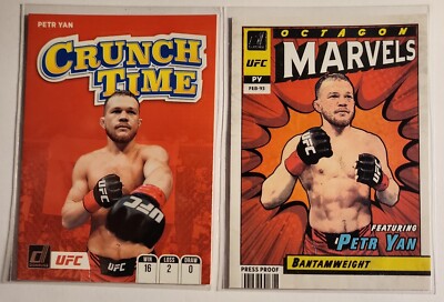 2022 Panini Donruss Petr Yan Crunchtime Octagon Marvels | eBay