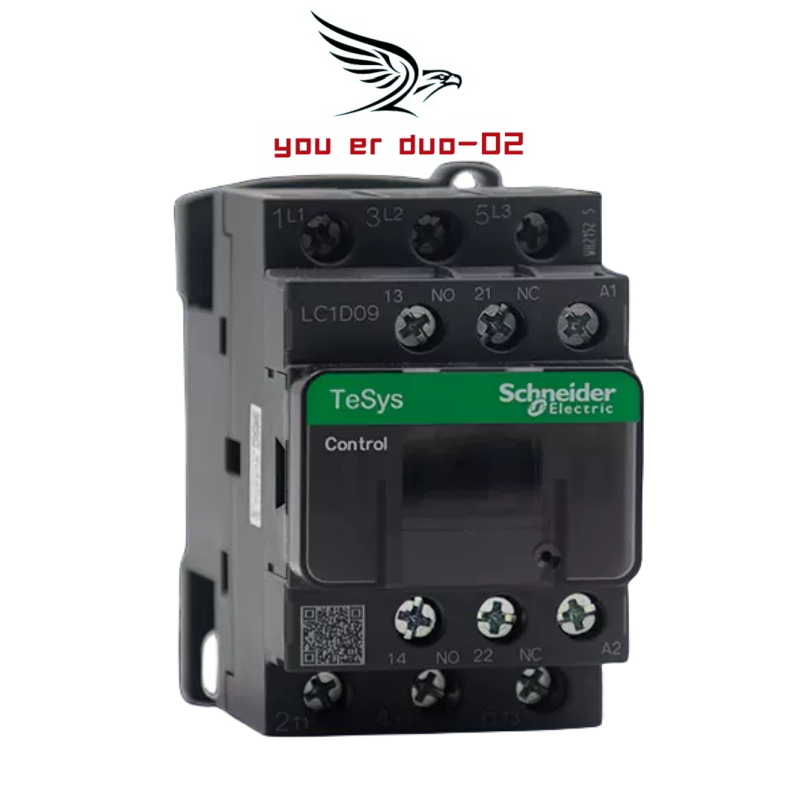 1 PC LC1D09BD New With Box Schneider LC1-D09BD contactor 9A 3P DC24V ...