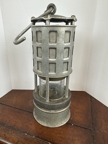 Vintage Koehler Permissible Flame Safety Lamp No. 209 Coal Miner's Lantern USA | eBay