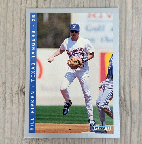 1993 Fleer Final Edition #F-282 BILL RIPKEN Texas Rangers | eBay