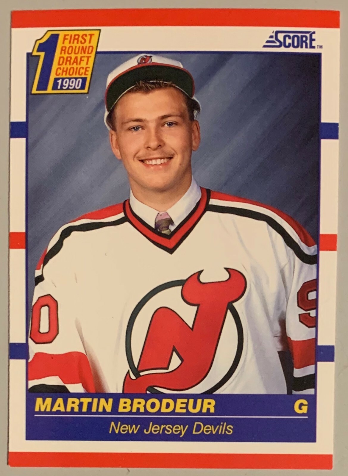 MARTIN BRODEUR, '90-'91 SCORE AMERICAN ROOKIE CARD, MINT CONDITION ...