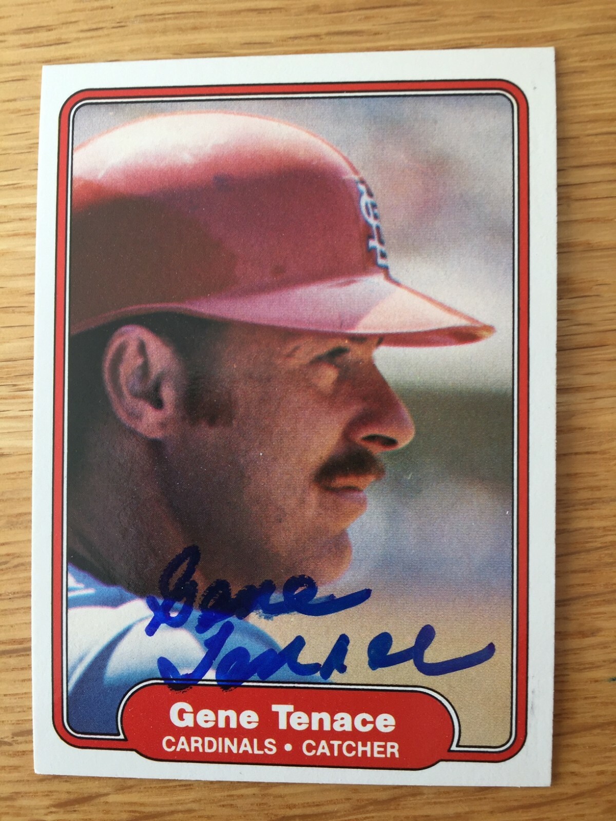 St. Louis Cardinals Gene Tenace signed 1982 Fleer card | eBay