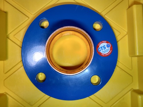 CTS WRG1003 3" COPPER ROLLED GROOVED ADAPTER FLANGE 150LB 7" Flange | eBay