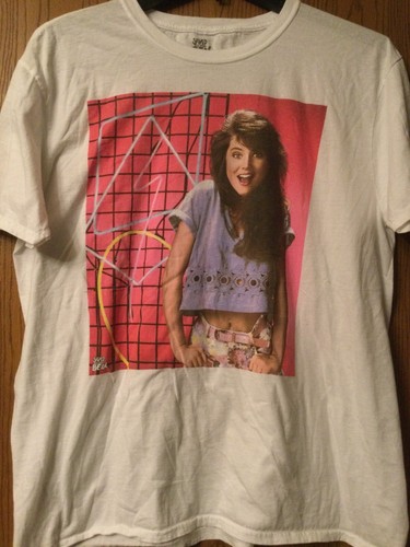 Saved By The Bell - Kelly Kapowski - 2012 White Shirt - XL - Ripple ...
