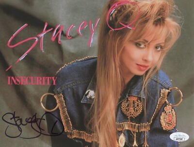 STACY Q Hand Signed SINGER 8x10 Photo TWO OF HEARTS Autograph JSA COA ...
