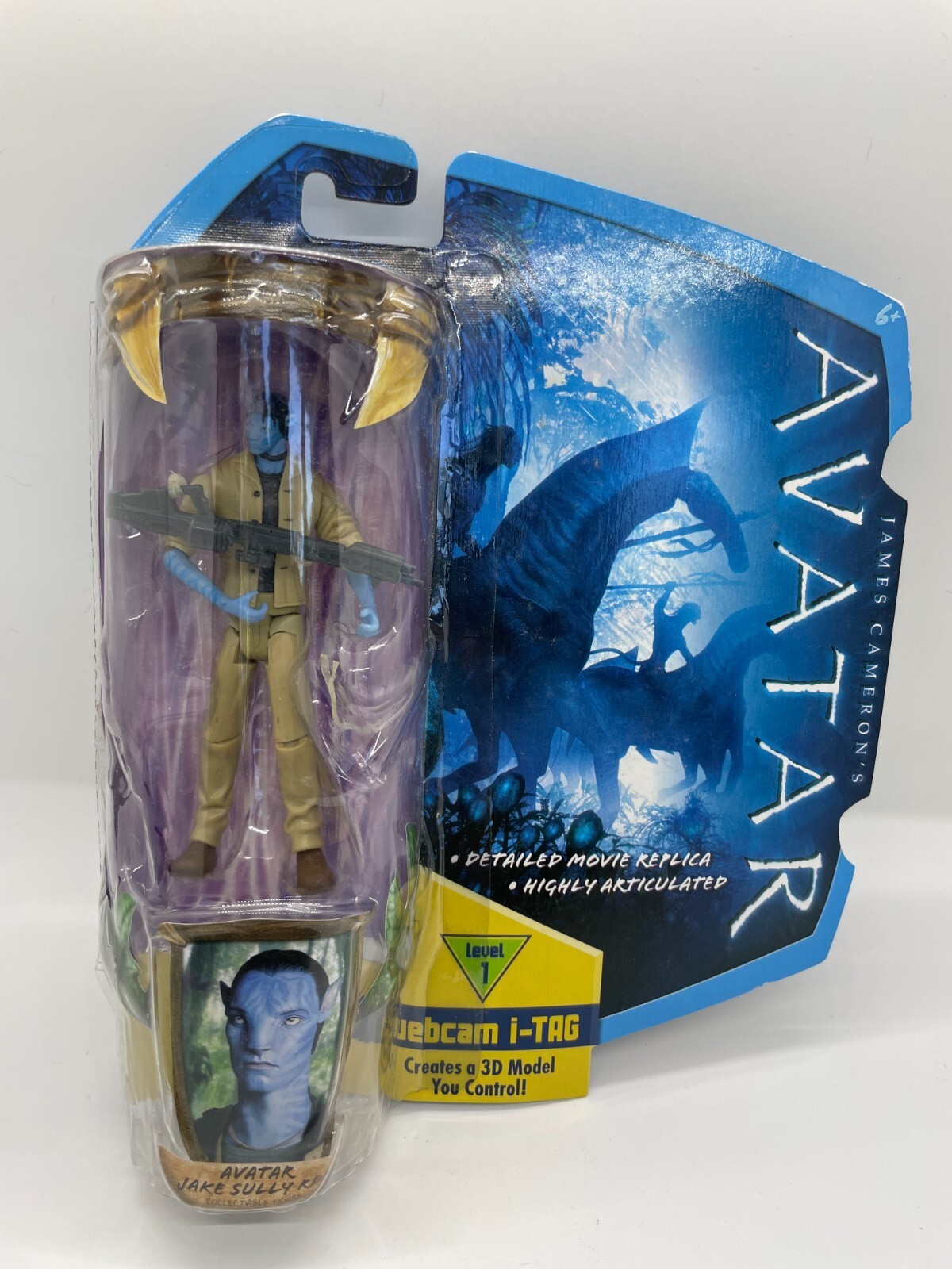 Mattel Avatar 2009 Movie AVATAR JAKE SULLY RDA Outfit Basic 4" Figure ...