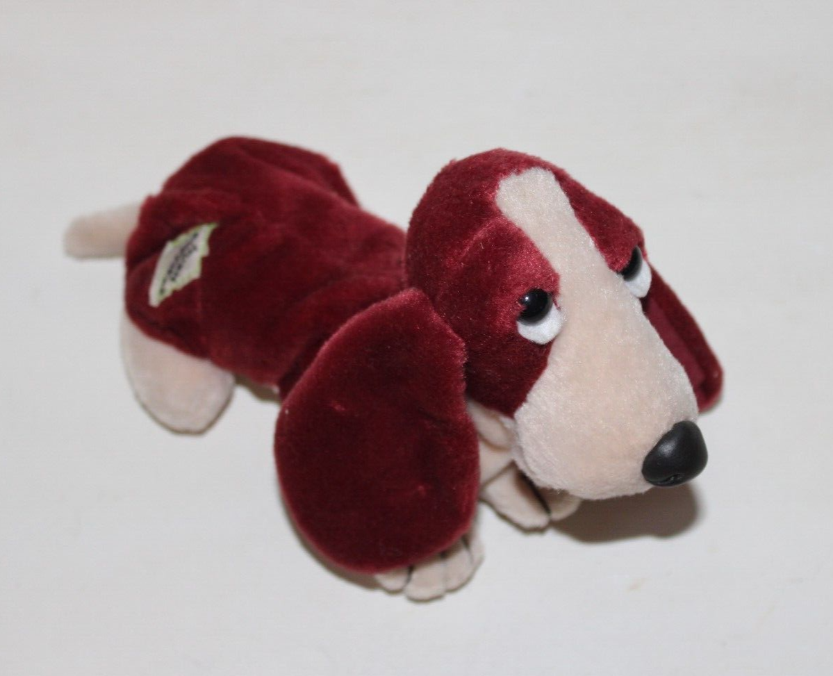 Applause Hush Puppies Plush Dog Basset Hound Stuffed Animal Sad Eyes ...