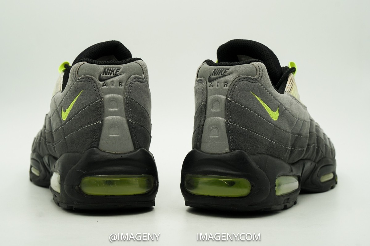 NIKE AIR MAX 95 USED SIZE 10 UENO MITA PROTOTYPE BLACK NEON NIKE AIR MAX 95 USED SIZE 10 UENO MITA PROTOTYPE BLACK NEON