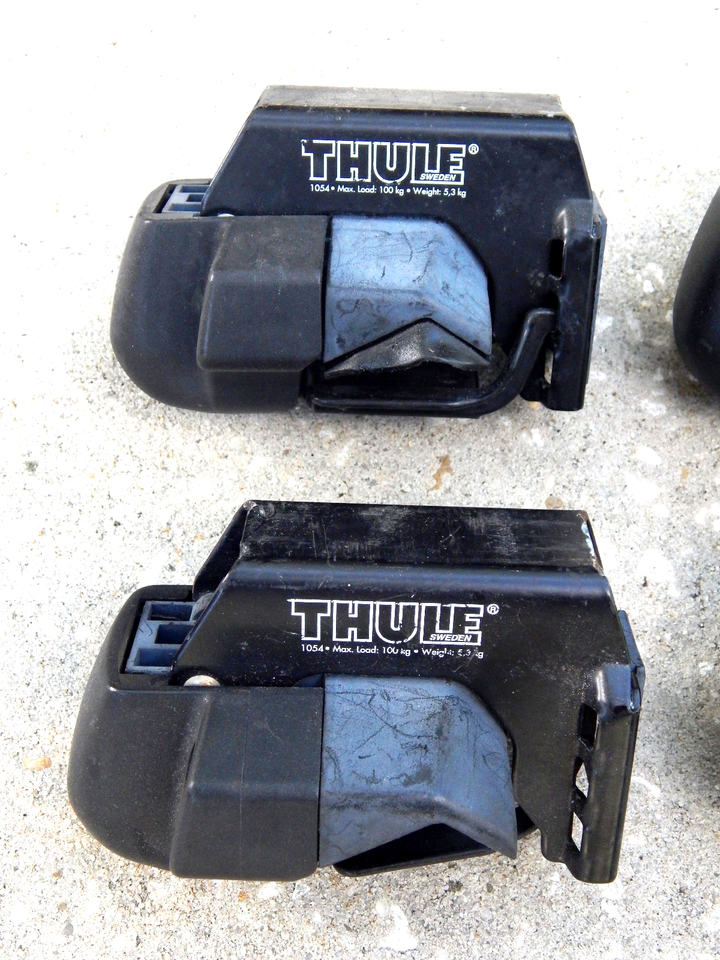 Thule 415 1054 Raised Side Rail Mount Feet Roof Rack Towers for Square ...
