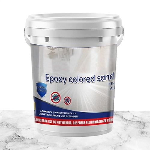 Marble Effect Epoxy Floor Coating High-Gloss Floor Paint Waterproof ...