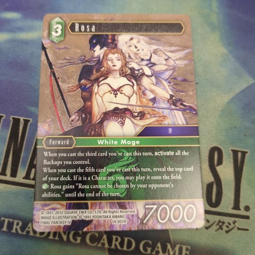 Final Fantasy TCG Rosa Opus XIV: Crystal Abyss 14-057H Regular Hero for ...