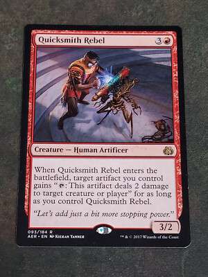 Quicksmith Rebel - Aether Revolt Magic the Gathering MTG Nice! | eBay