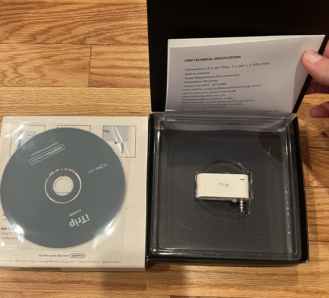 GRIFFIN iTRIP MINI - FM Transmitter for iPod Mini | eBay