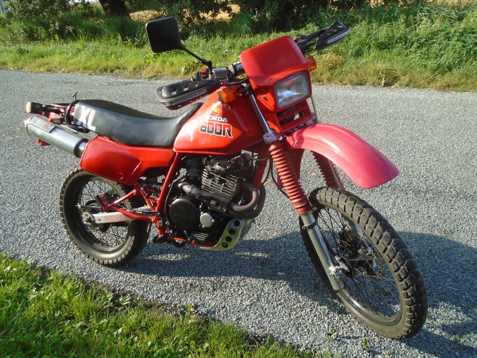 1987 Classic Honda Xl600r Pd03 Air Cooled Big Thumper Trail Runs Well ...