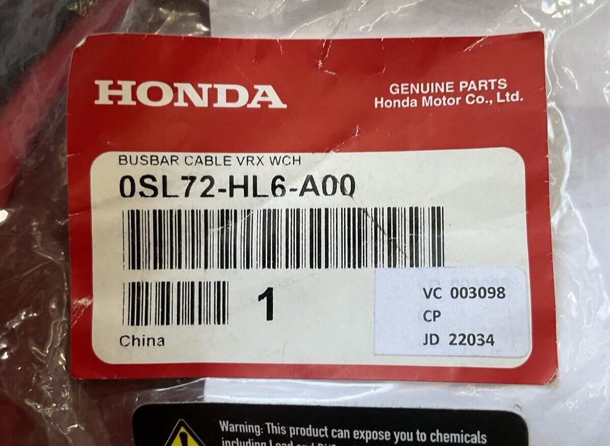 2020-2023 Honda Talon Busbar Cable for VRX WINCH 0SL72-HL6-A00 | eBay