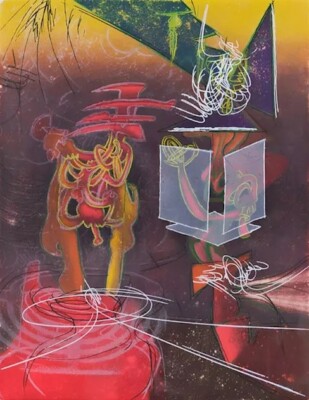 Roberto Sebastian Matta " Nous Ne Sommes Pas Au Monde " MAKE OFFER # ...