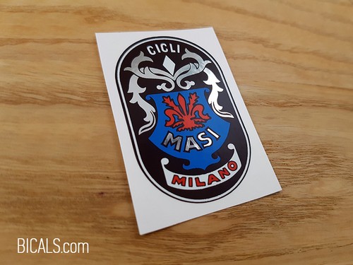 MASI head tube headbadge bicycle decal sticker silk screen | eBay