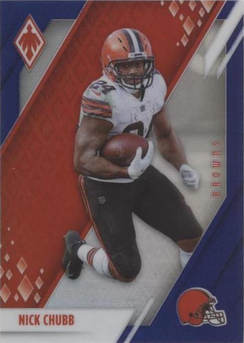 2021 Panini Phoenix - Nick Chubb #27 Blue /35 for sale online | eBay