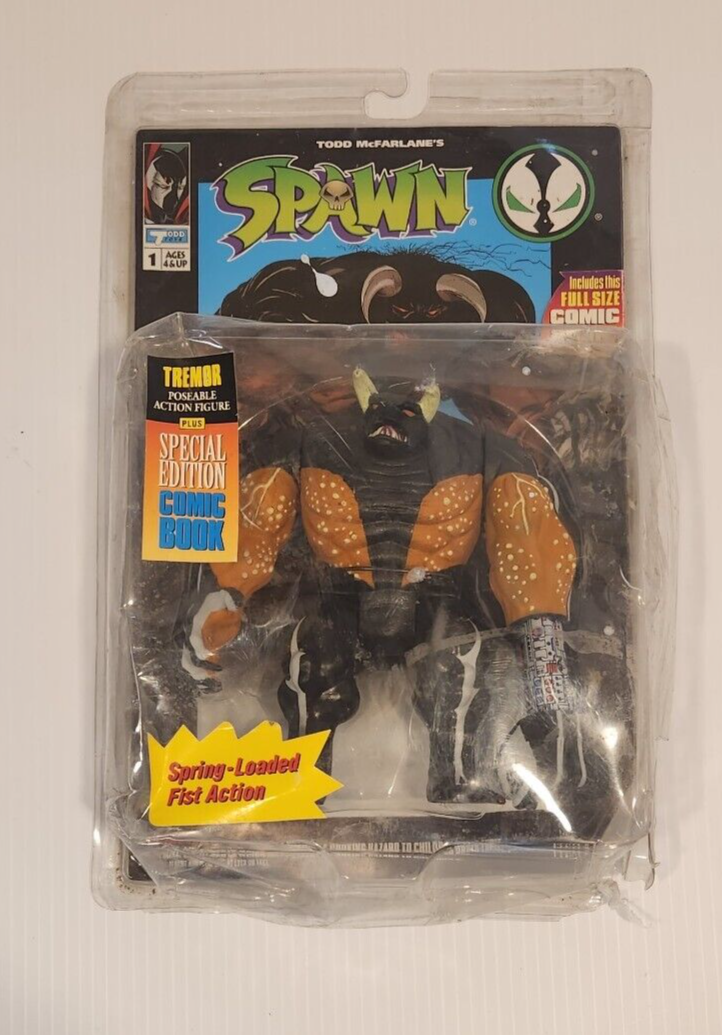 Spawn Tremor Poseable Action Figure AND Special Ed Comic Book Todd ...