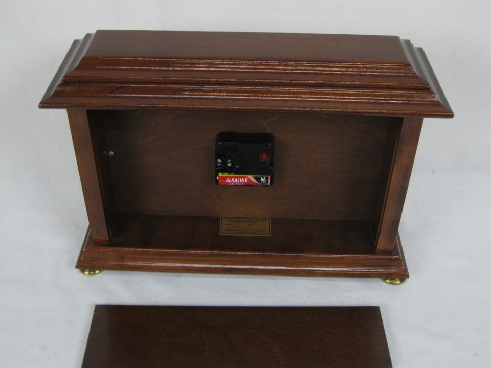 Vintage Ansonia Gold Medallion Mantle Clock #1345 c Bevelled Mirror AA ...