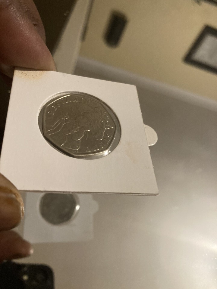 Very Rare Rotation Error Benjamin Bunny 50p 2017 | eBay UK