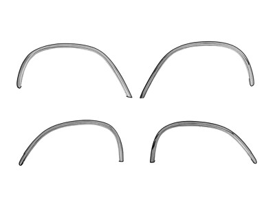 New Mercedes-Benz 1968-1976 W114 & W115 Chassis Chrome Fender Trim *FT ...