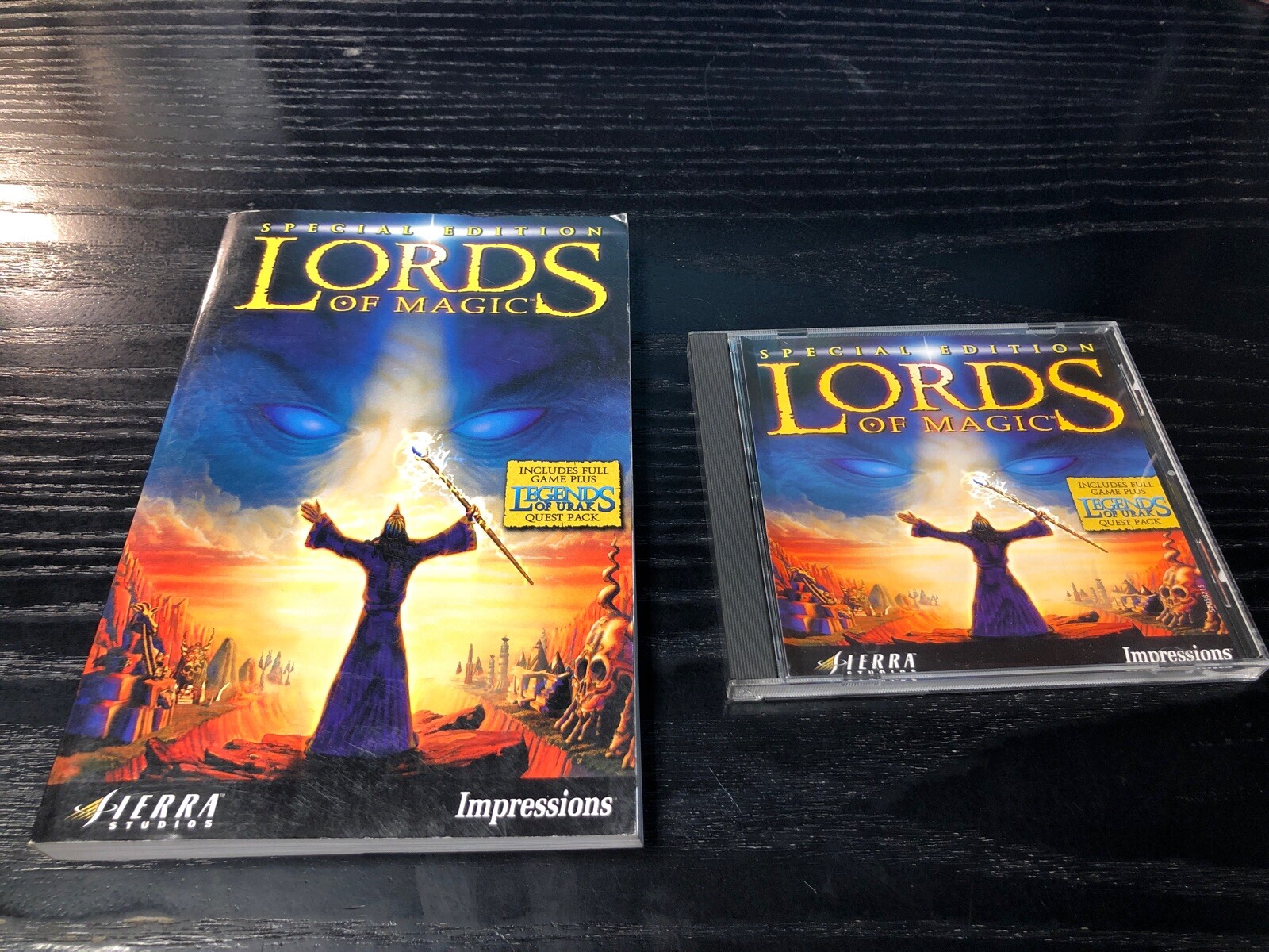Lords Of Magic Special Edition Sierra Studios Impressions With Book | eBay