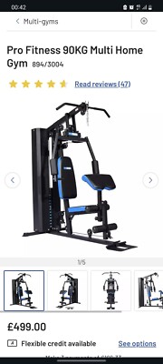 pro fitness 90kg multi gym | eBay UK