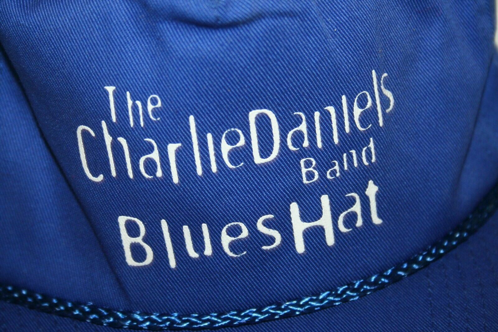 Vintage CHARLIE DANIELS BAND 1997 Blues Hat Snapback … - Gem