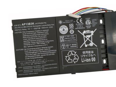 New Genuine Battery for Acer Aspire R3-431T R3-471T R3-471TG Laptop | eBay