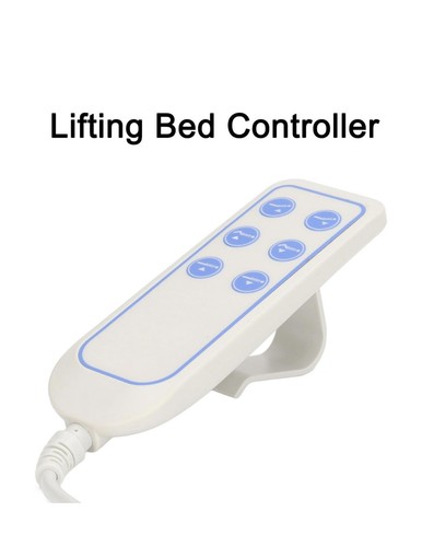 Lifting Bed Controller, Hospital Bed Remote Control 6 Button Remote ...