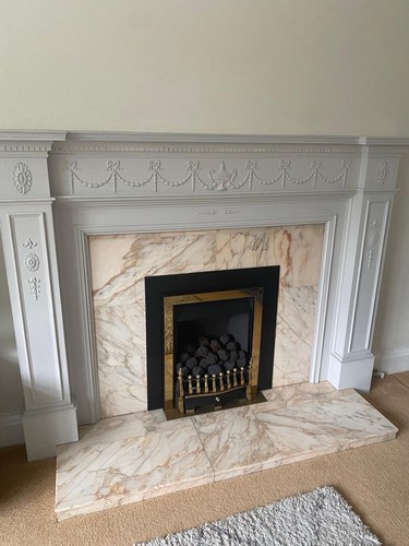 Gas Fire Coal Gold With Coal | eBay UK