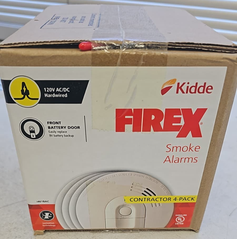 KIDDE 120V AC FIREX SMOKE ALARM 21007588 WHITE (PACK OF 4) | eBay