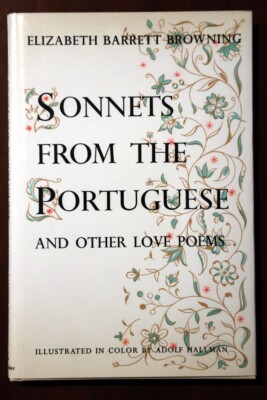 Sonnets from the Portuguese by Elizabeth Barrett Browning 1954 HC/DJ ...