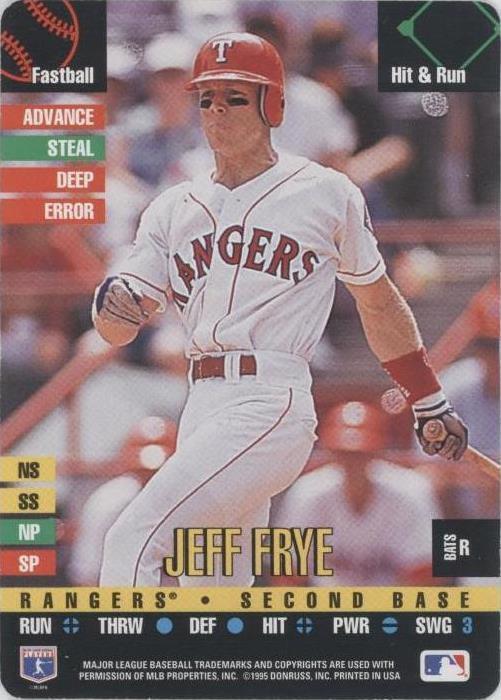 1995 Donruss Top of the Order - Jeff Frye for sale online | eBay