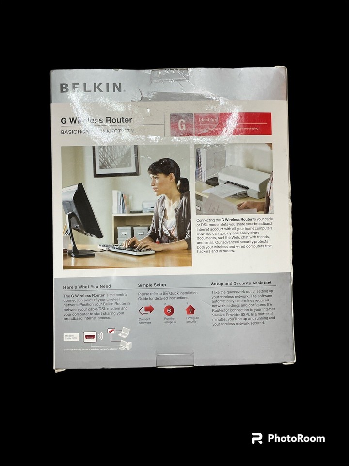 Belkin G Wireless Router Home Internet Router in box | eBay