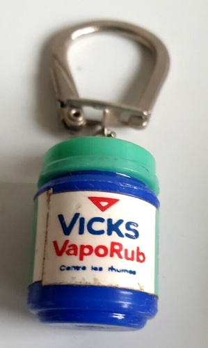 Ancien Porte Cle VICKS VAPORUB Contre les rhums | eBay