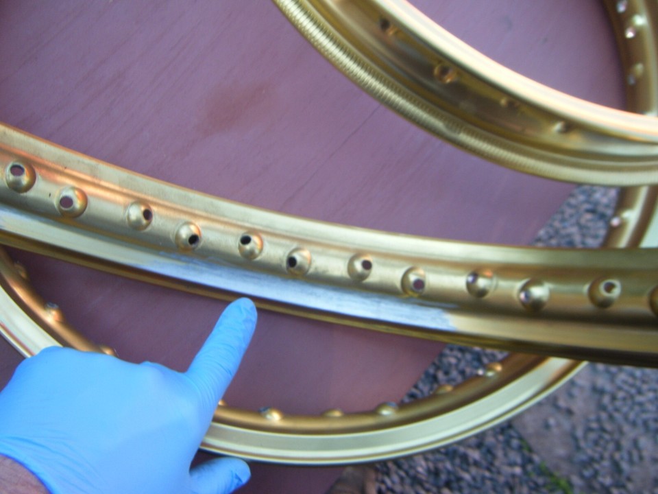19" AKRONT ALLOY RIMS 40 SPOKE MORAD LIKE BORRANI BSA TRIUMPH VELOCETTE ...