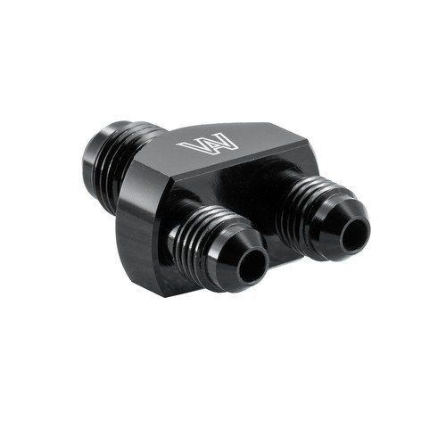 -6AN To 4AN to 4AN Y Block Fuel Y Fitting Adapter Junction Coupler ...