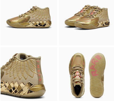 NEW MENS PUMA x LAMELO BALL MB.01 Golden Child Basketball SHOES 379223 ...