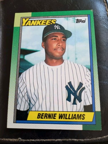 Topps 1990 Bernie Williams Rookie Baseball Card - Toys & Collectibles ...