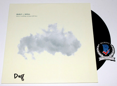 DOUG MARTSCH SIGNED BUILT TO SPILL THERES NOTHING WRONG VINYL RECORD ...