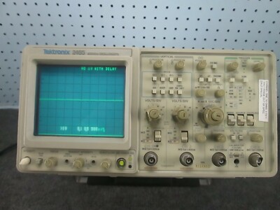Tektronix 2465 Analog Oscilloscope, 4 Channel 300Mhz | eBay
