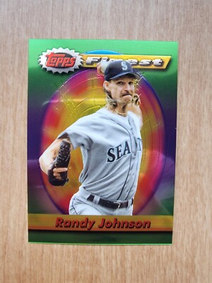 2021 Topps Finest Flashbacks Randy Johnson Seattle Mariners SP | eBay