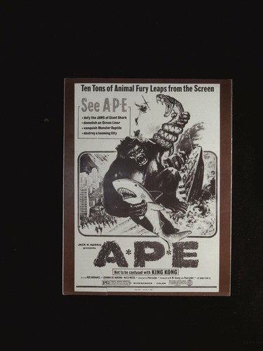 Ape Pressbook 1976 Rod Arrants, Joanna Kerns | eBay