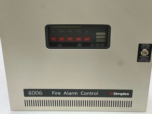 Simplex 4006-9102 Standard LifeAlarm Fire Alarm Control Panel New | eBay