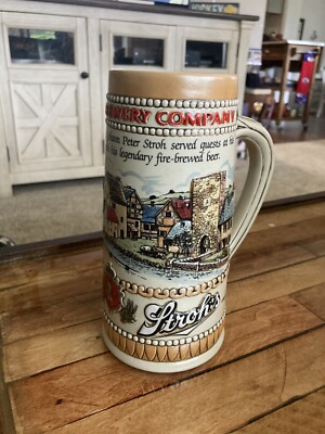 Stroh’s Brewery company Heritage Mug | eBay