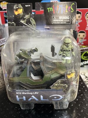 Halo Series 1 M12 LRV Warthog 2.5 Inch Scale Minimates Figure PX ...
